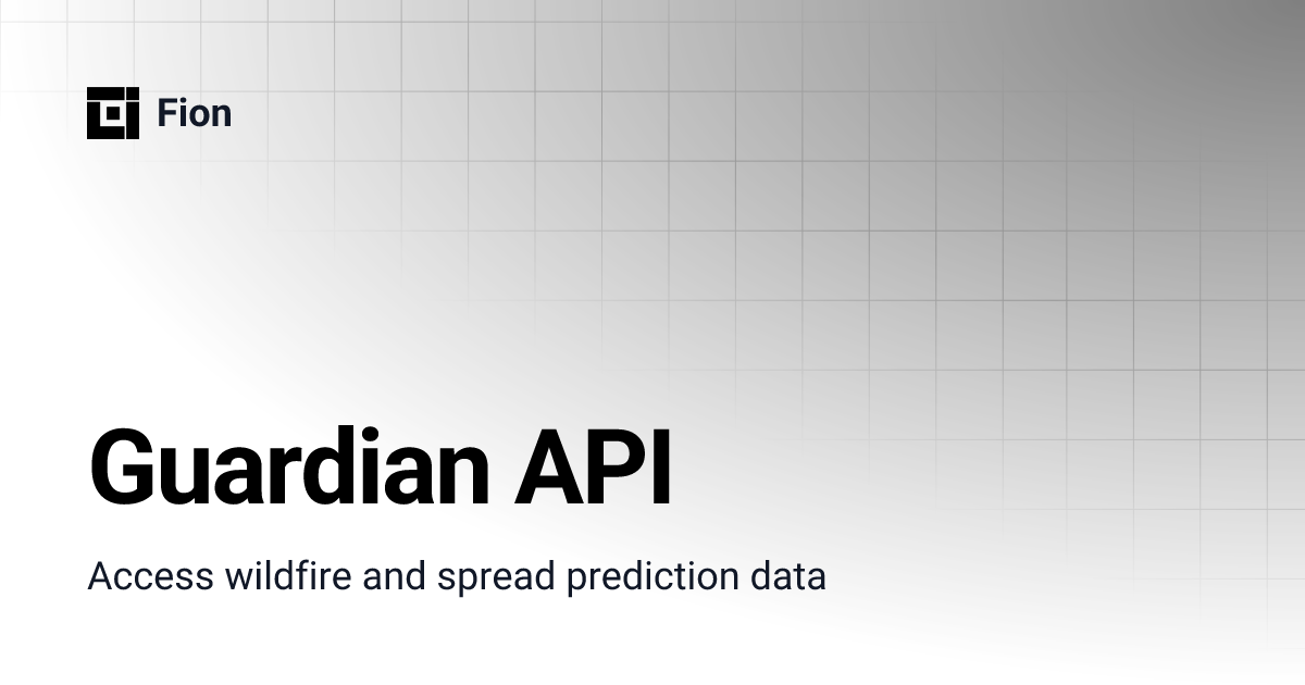 Guardian API | Fion
